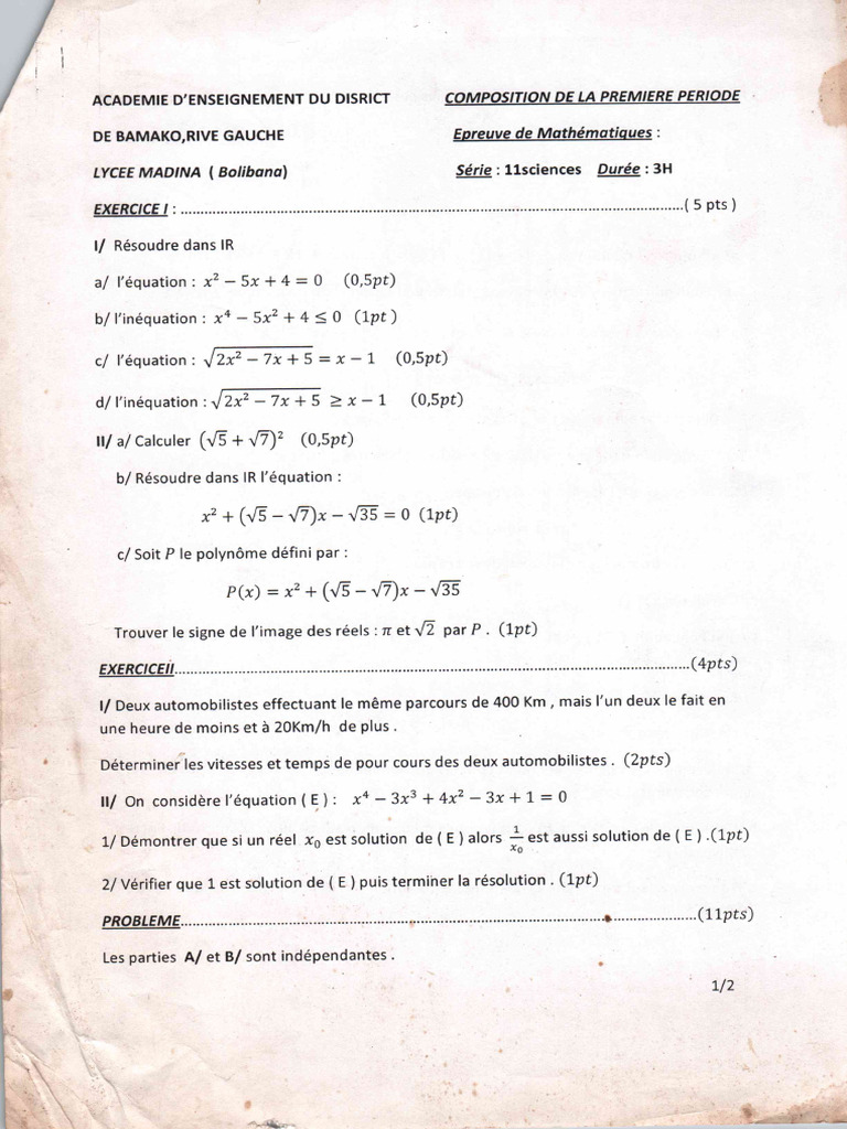 Compo Math 11 q1 LM 2011 | PDF