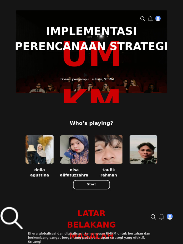 "Implementasi Perencanaan Strategi Dan Umkm" - 20241203 - 110050 - 0000 | PDF