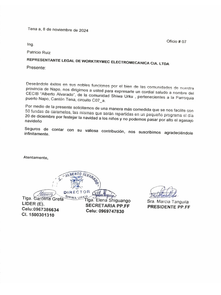 Solicitud Aguinaldo Empresa Worktrymec TapScanner 10-11-2024-23 32 | PDF