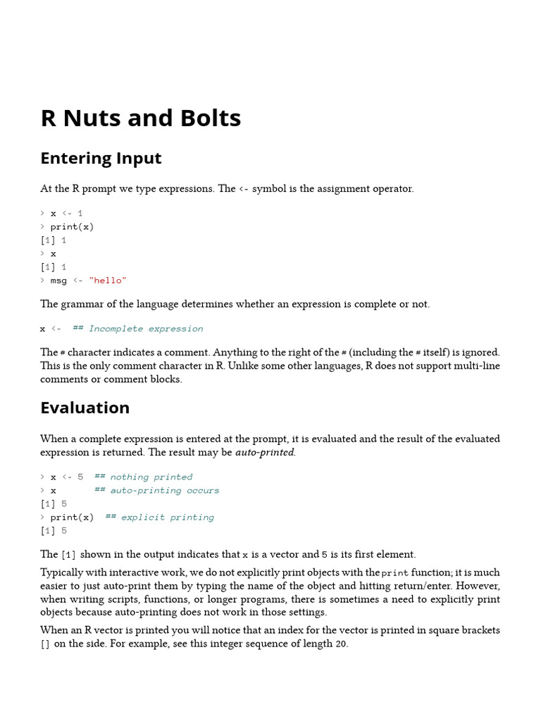 r prog | PDF | Matrix (Mathematics) | World Wide Web