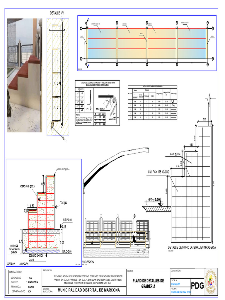 Plano Detalle Graderia-Layout2 | PDF