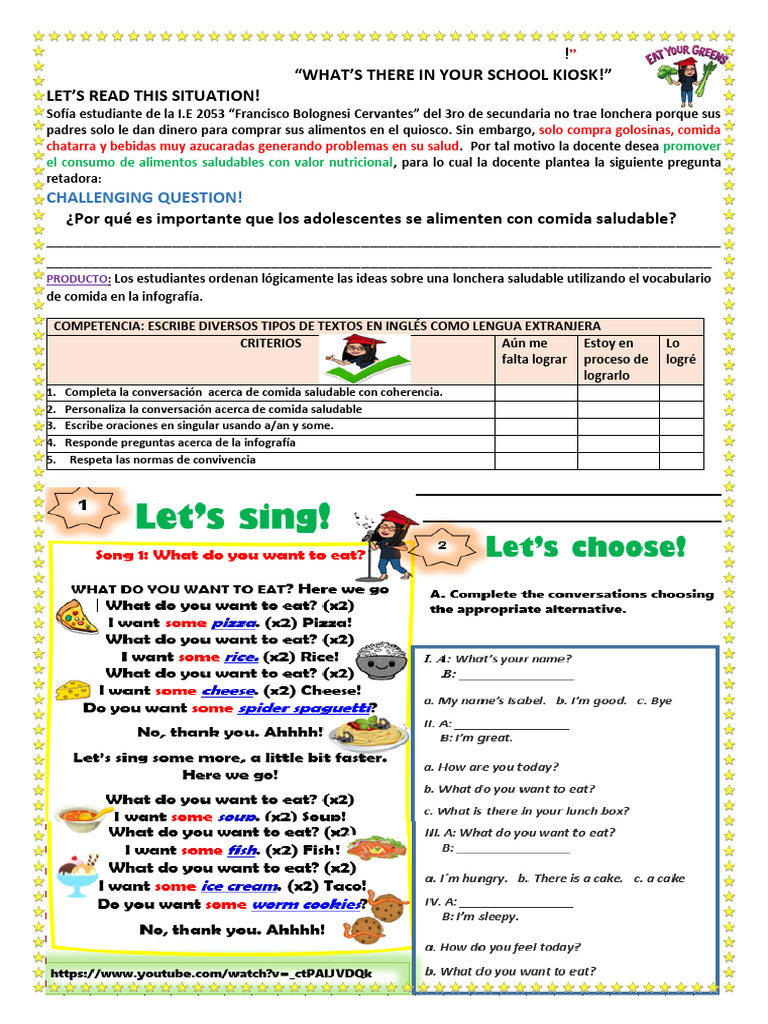 What's There in Your School Kiosk! | PDF