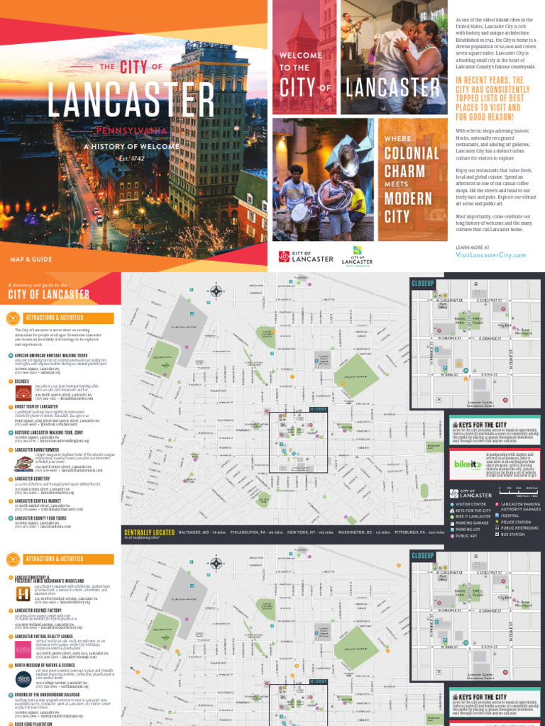 Lancaster City Visitor Guide | PDF | Lancaster