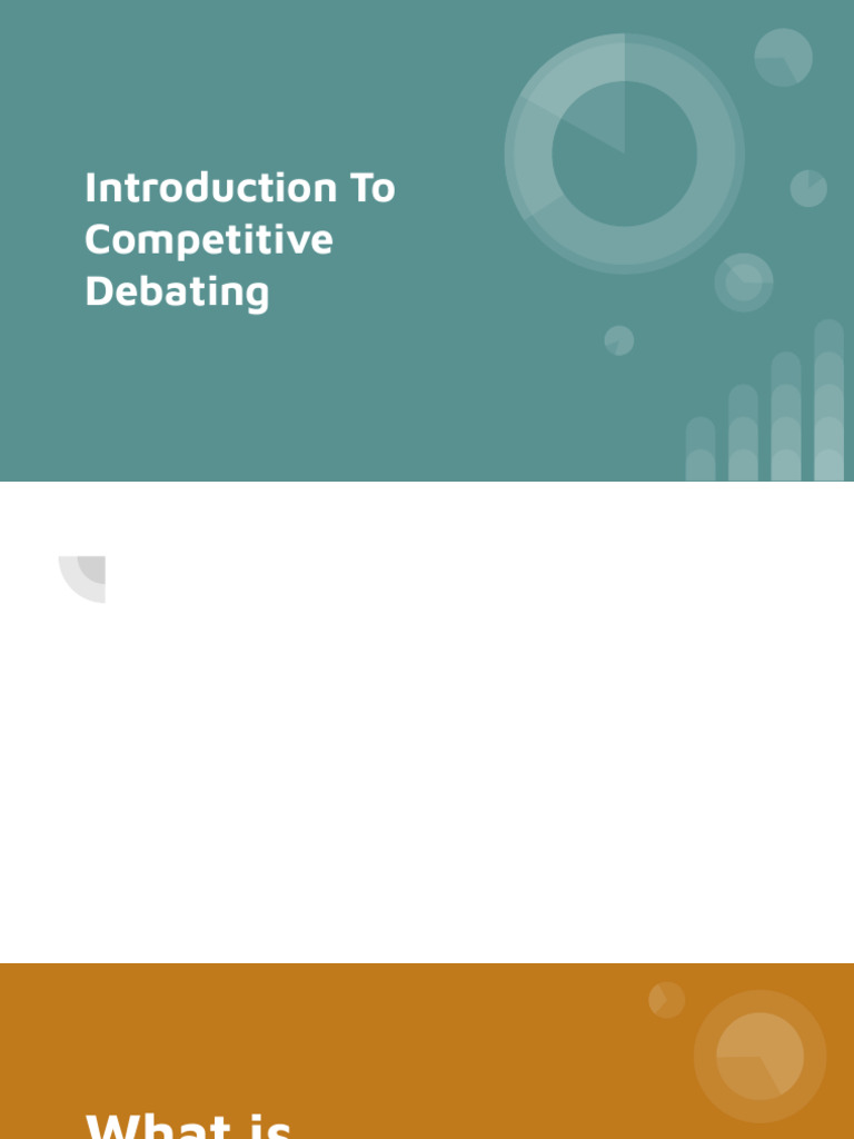 Introduction To Debating | PDF