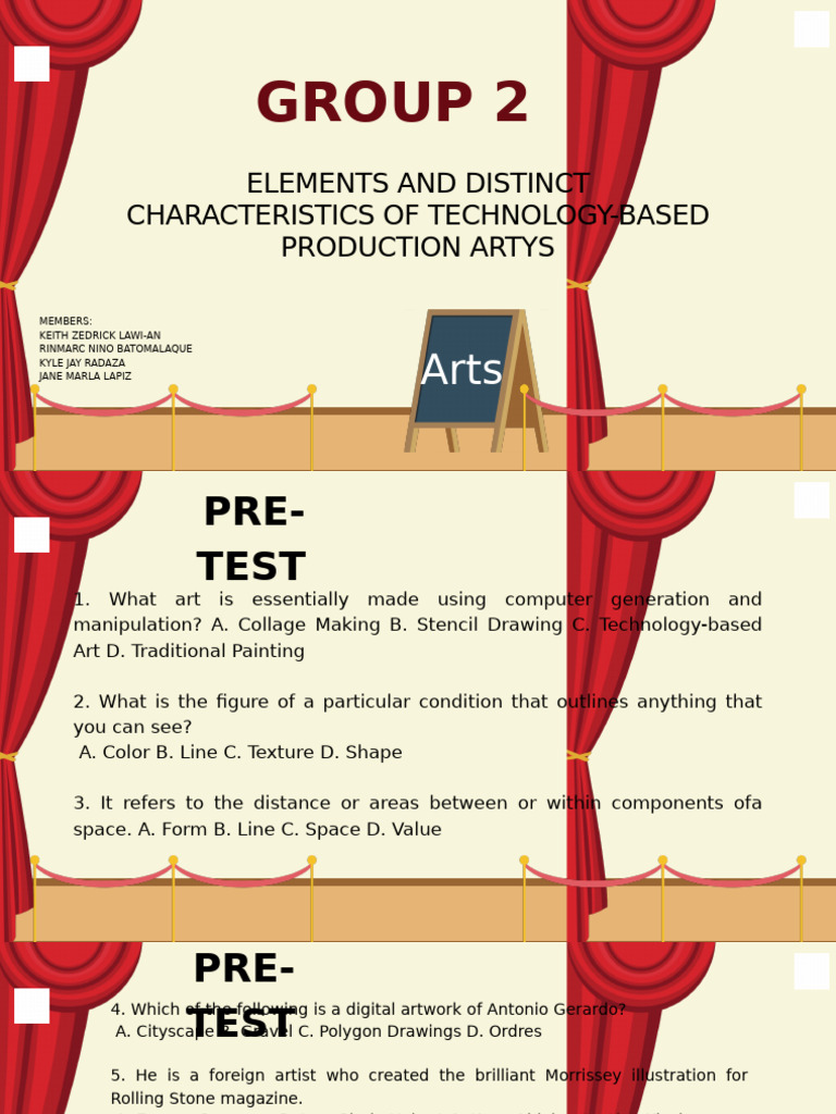 Arts 10 Quarter 2 Module 1 Group2 (1) | PDF | Computer Art | Computing