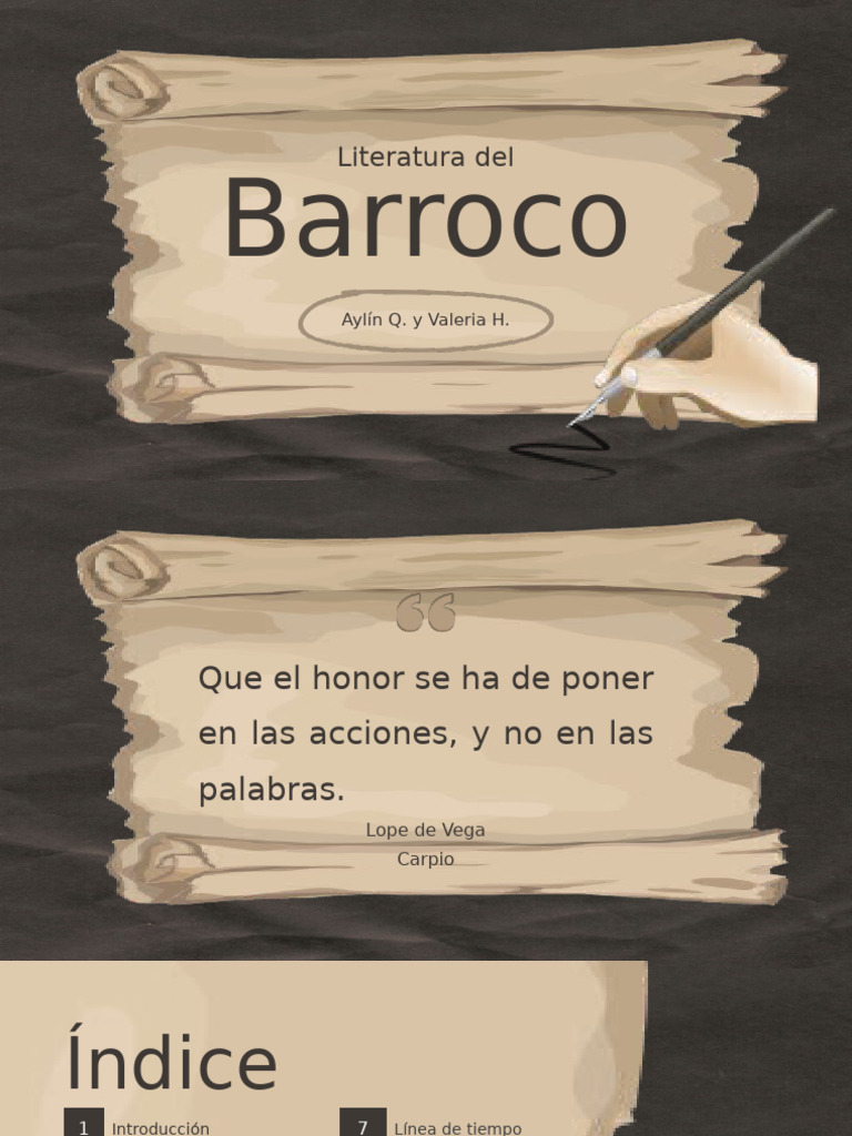 La Literatura Barroca | PDF | Barroco