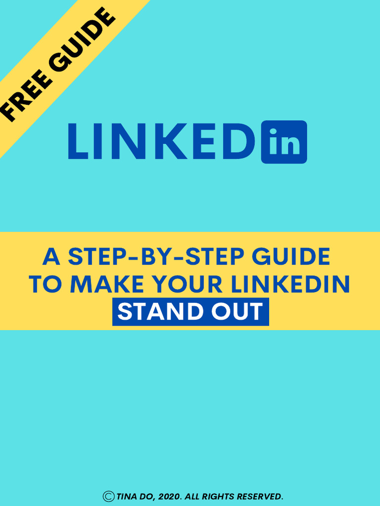 Tina S Free Linkedin Guide Pdf