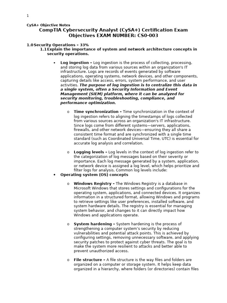 CySA+ Exam Prep Guide | PDF | Security | Computer Security