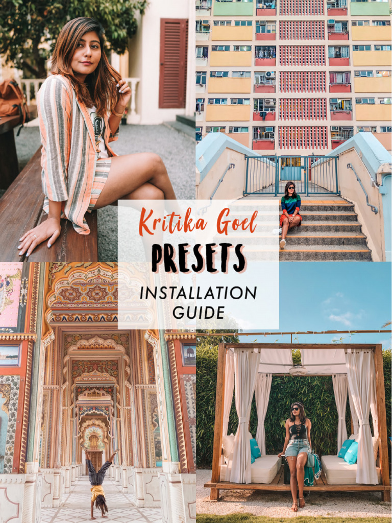 Preset Installation Guide - Kritika Goel | PDF | Software | Computing