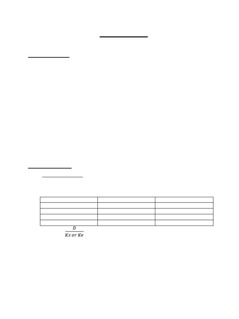Stock Valuation Formula | PDF | Stocks | Preferred Stock