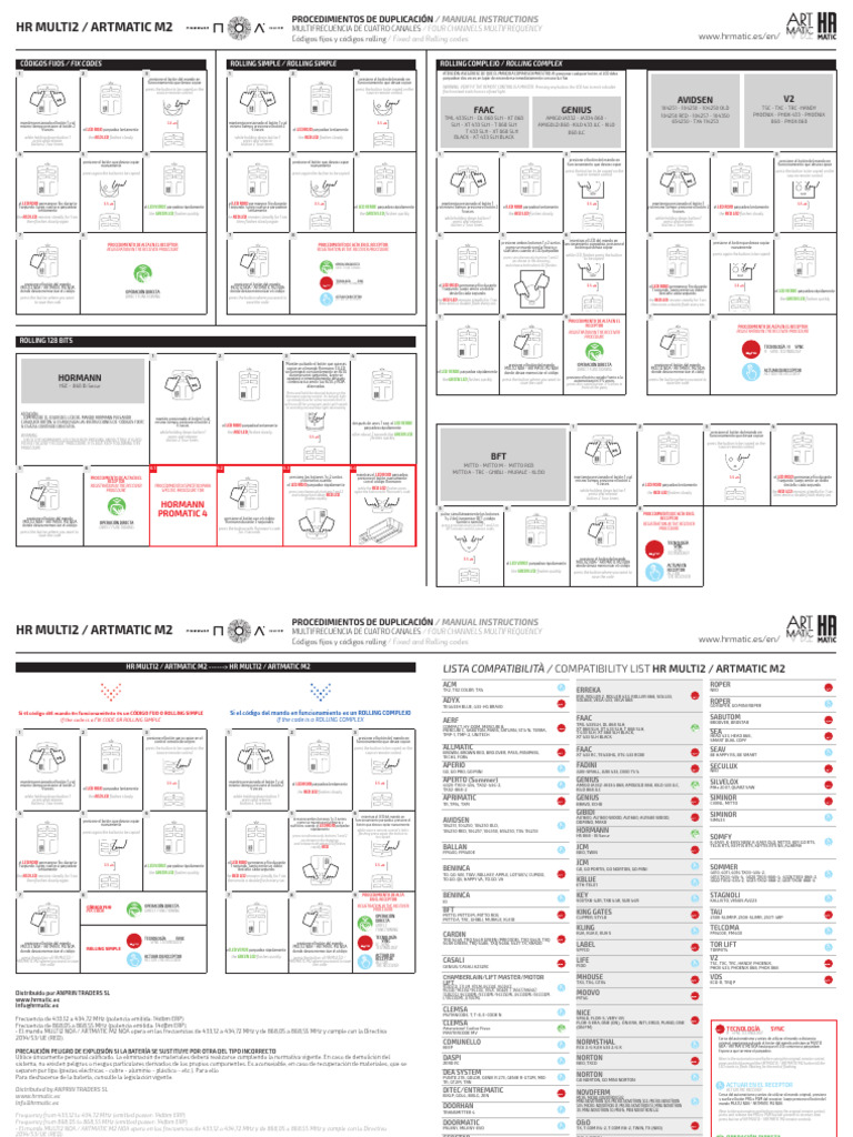 HR Multi2 Noa | PDF | Diodo emisor de luz | Encendiendo
