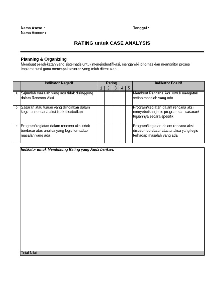 CaseAnalysis-Rating | PDF