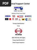 Perkins 4.236 Torque Specifications | PDF | Vehicle Parts | Engines