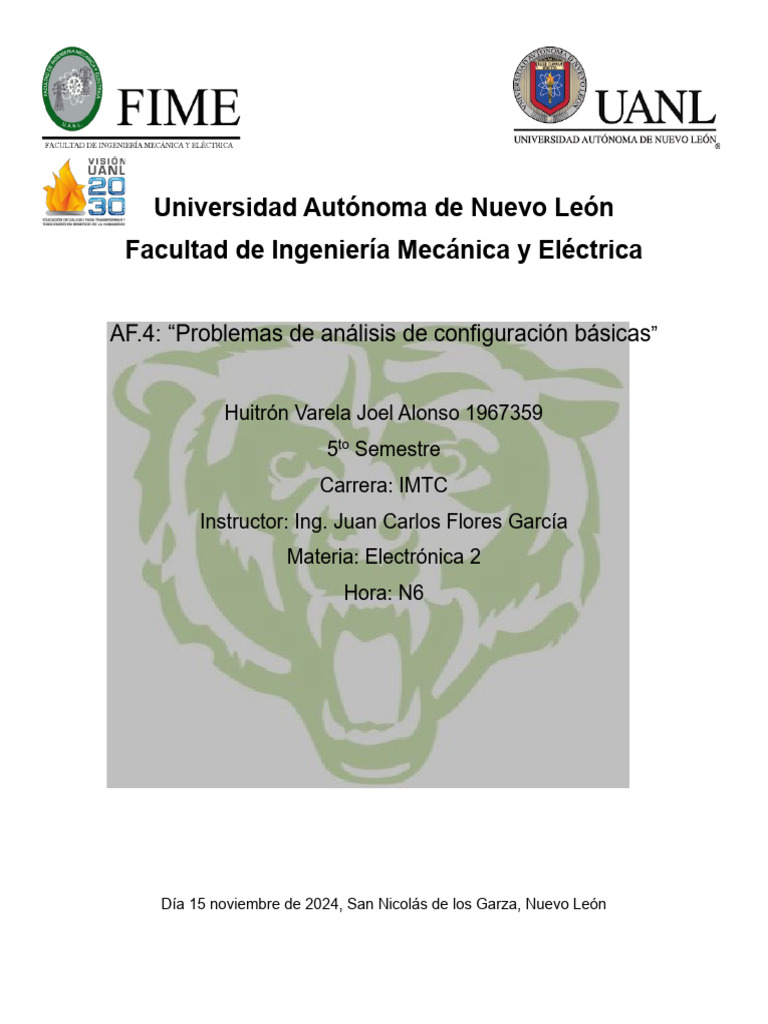 Elec2 Joel Huitron Af4 | PDF