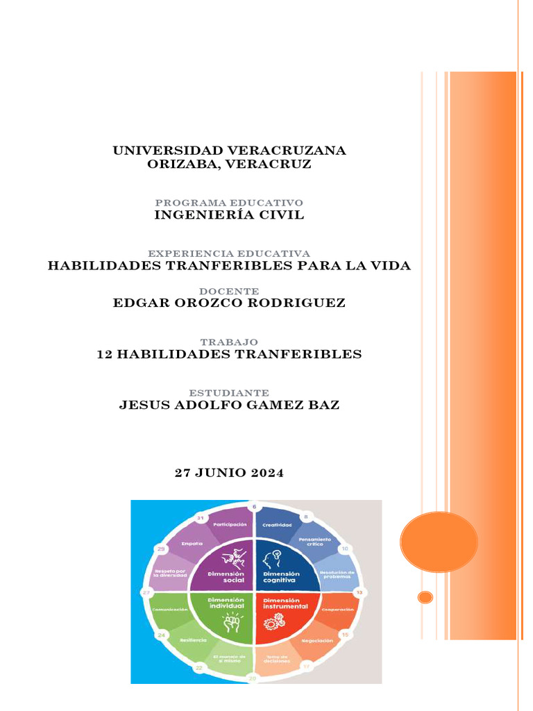 HABILIDADES TRANFERIBLES JAGB | PDF