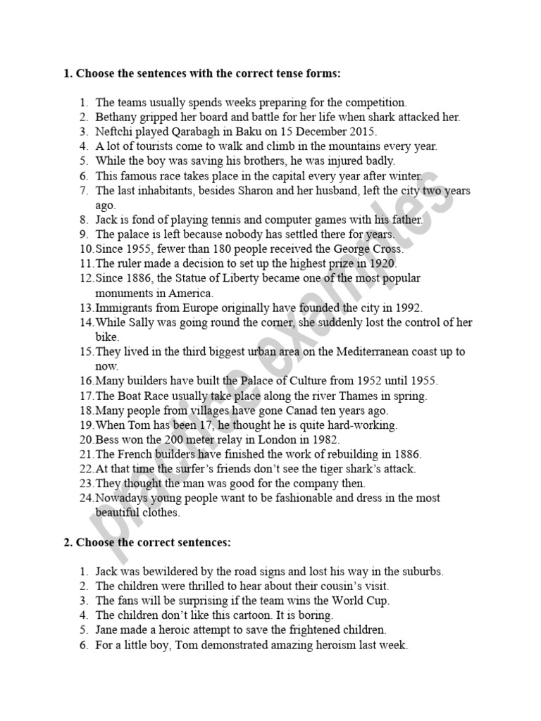 Examples for Colloquium Practice | PDF