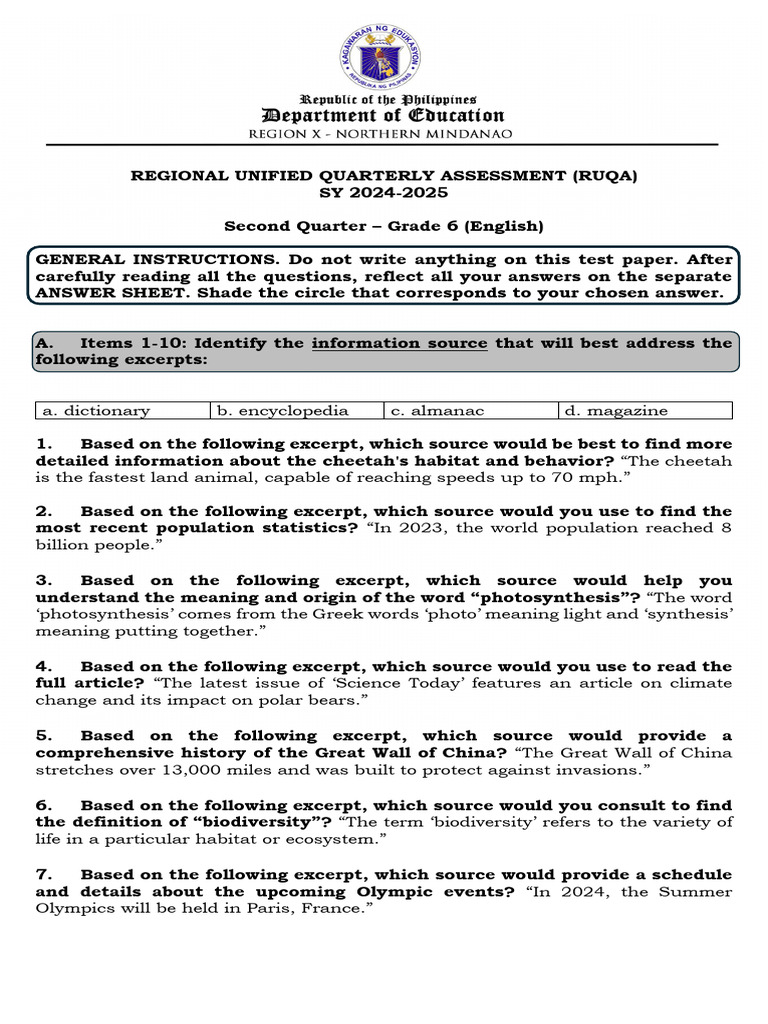 English 6 q2 - Final Copy | PDF | Magazines | Learning