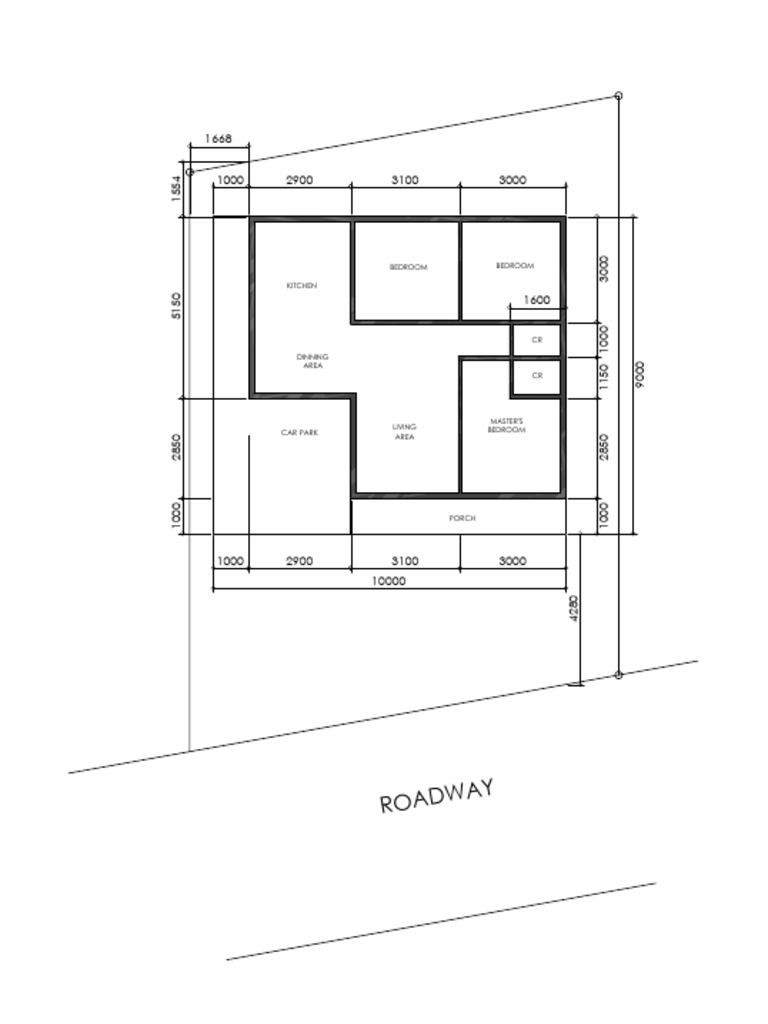 Proposed Floor Plan With Lot Layout 2 | PDF