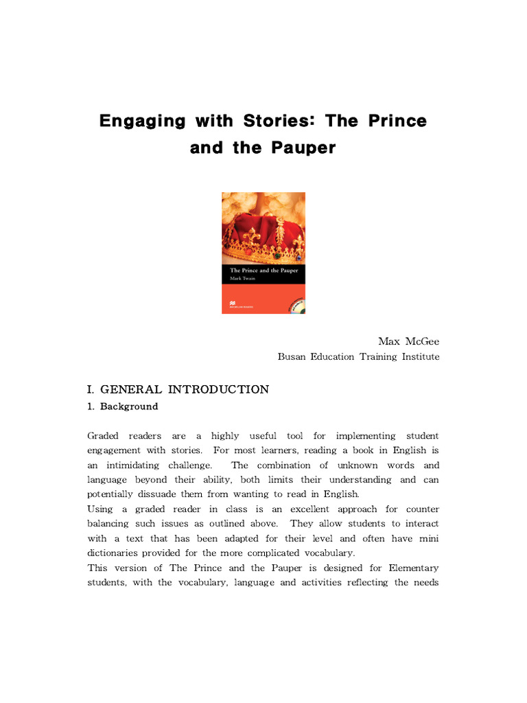 the-prince-and-the-pauper | PDF | Vocabulary | Human Communication