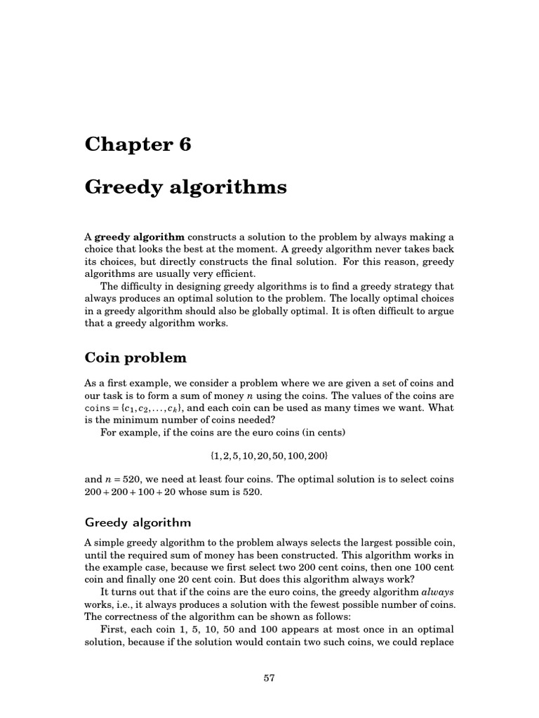 Materi Greedy | PDF | Computer Science | Computer Programming