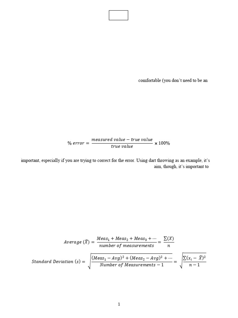 Exp. 1 Measurements - PL - KEY | PDF | Significant Figures | Accuracy ...