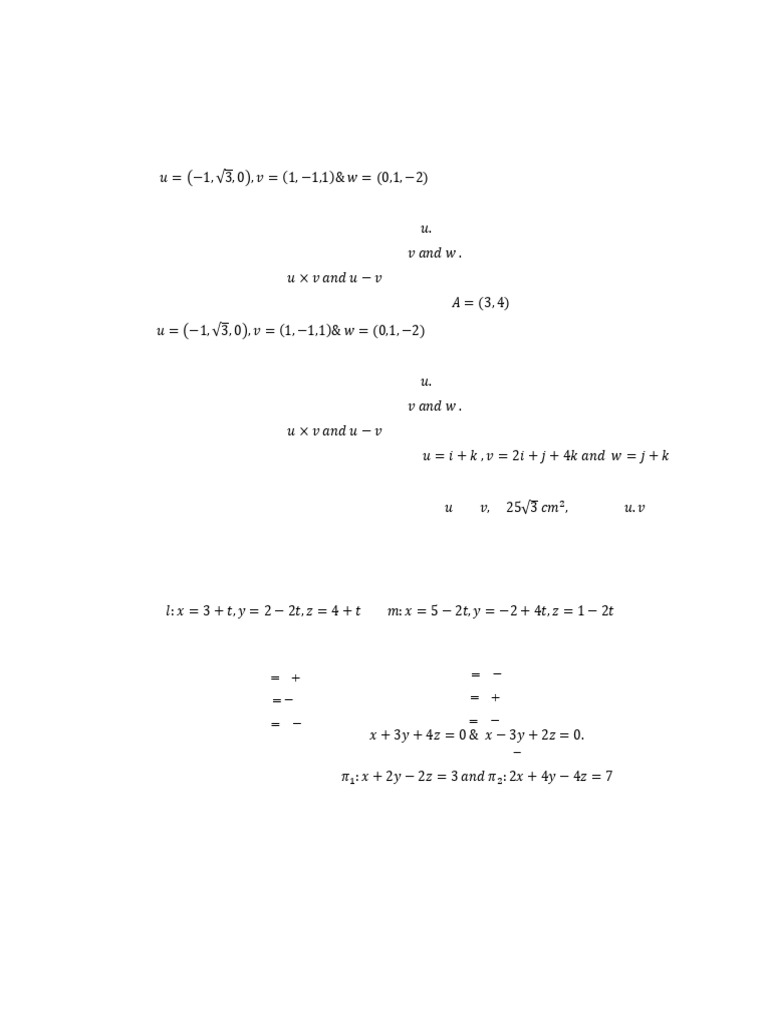 Applied Math I Worksheet 2 (Chapter 1) | PDF