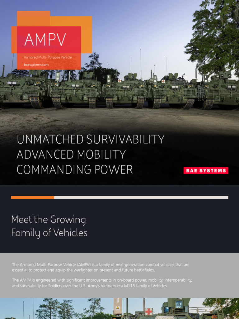 AMPV Digital+Brochure VF | PDF | Combat Vehicles | Vehicles