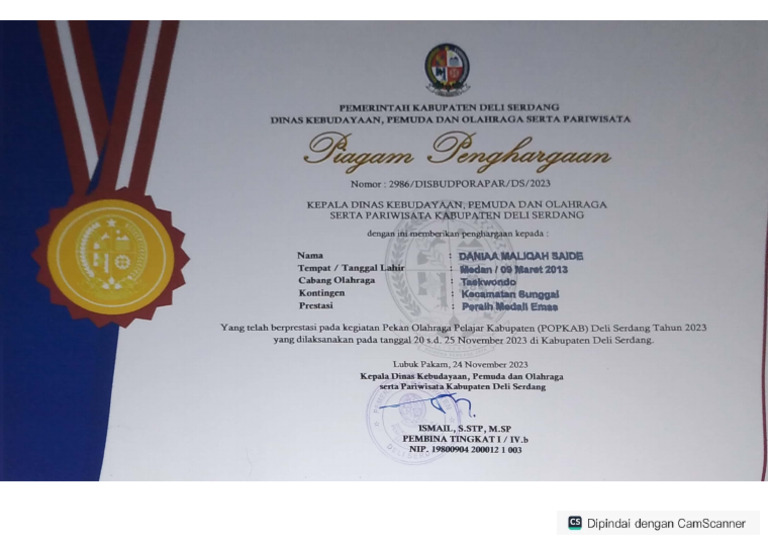 POPKAB PAKAM 2023 DANIA-2 | PDF