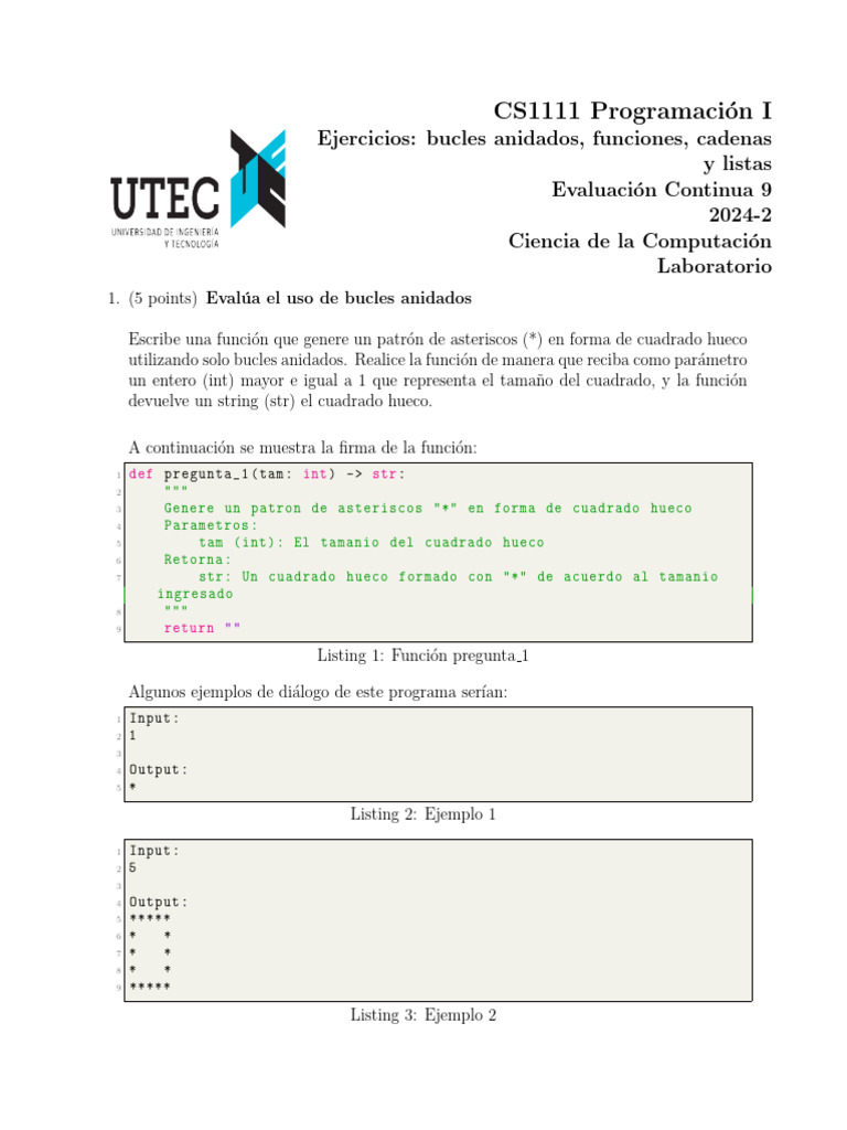ec9_09_24_2_Enunciado_Prog1_Eval_Continua_9__mix_para_repaso_de_PC2_ (1) | PDF | Ingeniería de ...