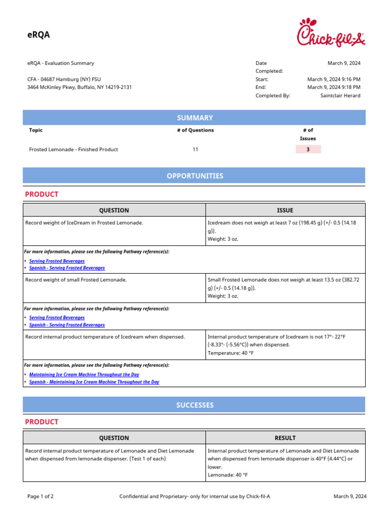 Frosted lemonade | PDF