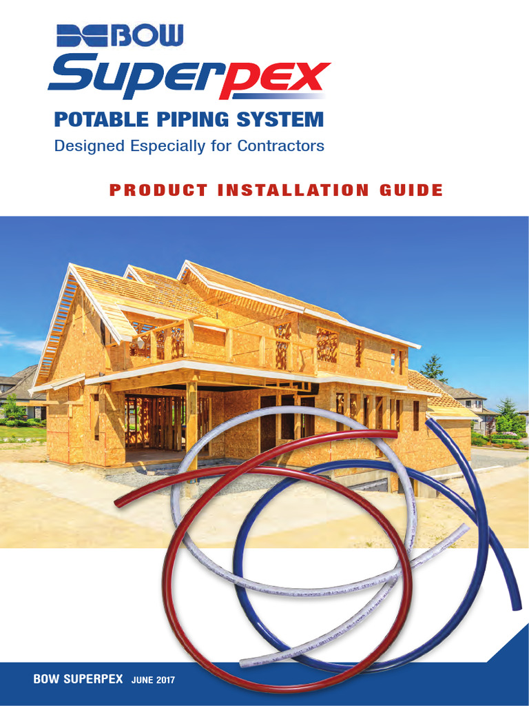 Potable Piping System Installation Guide | PDF | Pipe (Fluid Conveyance ...
