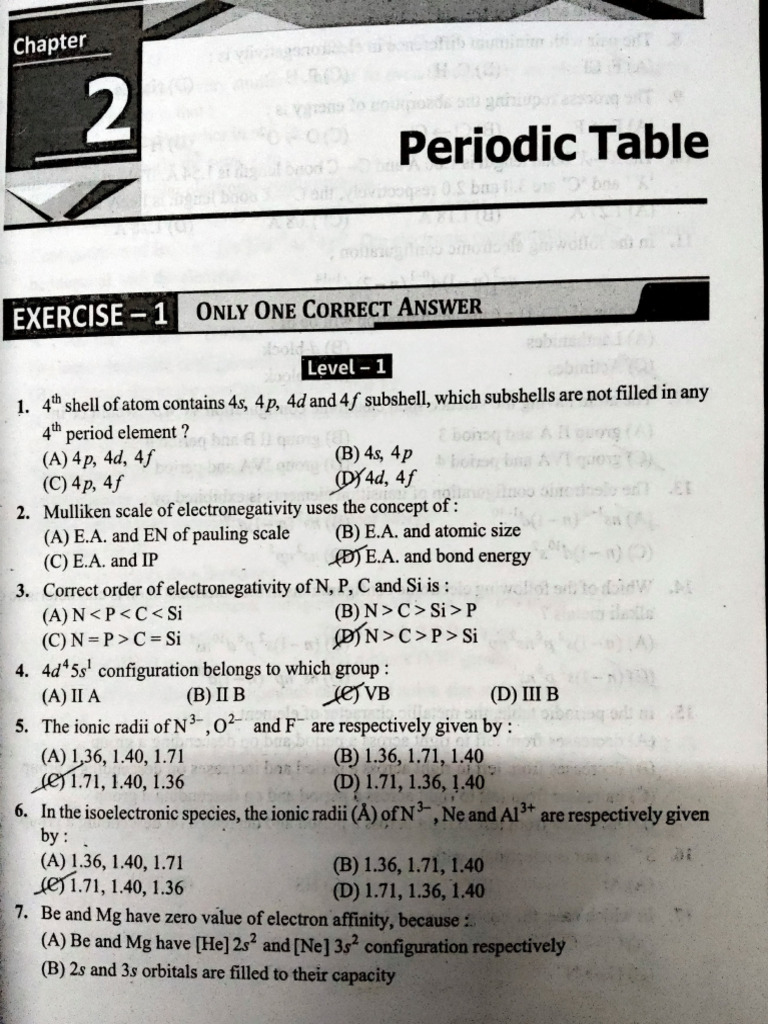 K Kumar Inorganic Periodic Table | PDF | Electron Configuration | Periodic Table