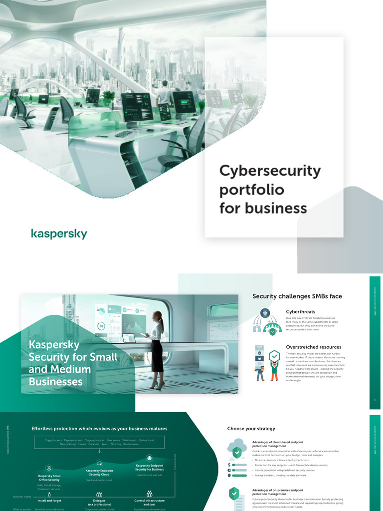 Cybersecurity-Portfolio-for-Business | PDF | Security | Computer Security