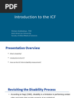 ICF Check List | PDF