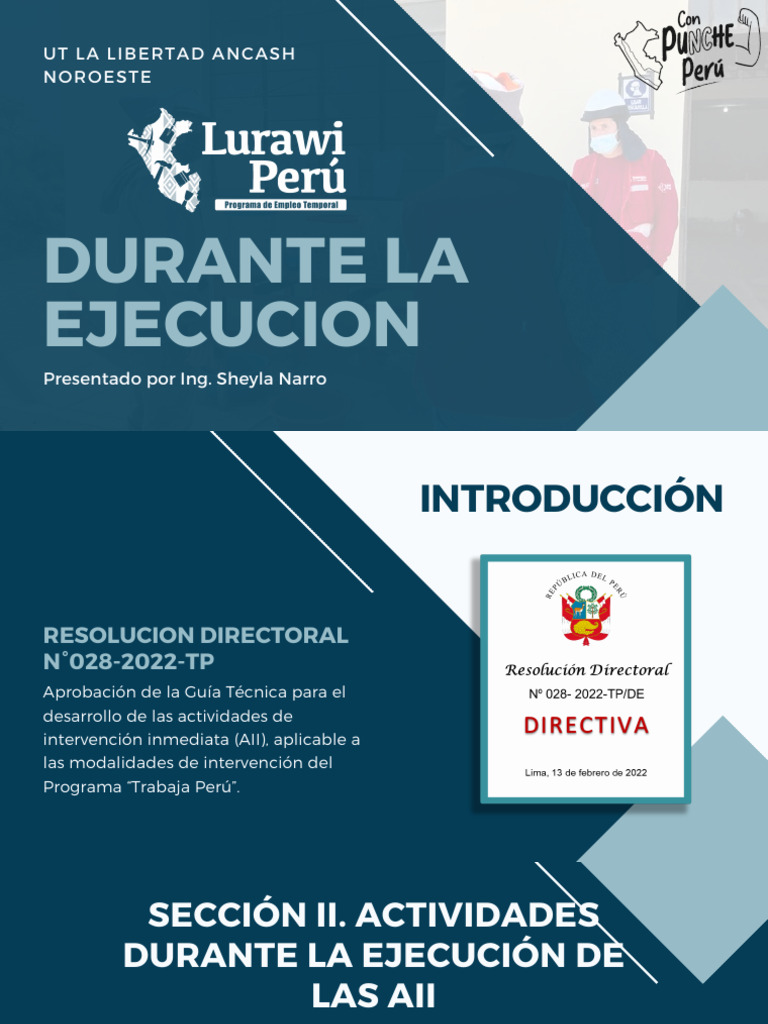Documentos Durante La Ejecucion de Las Aii - 2 | PDF