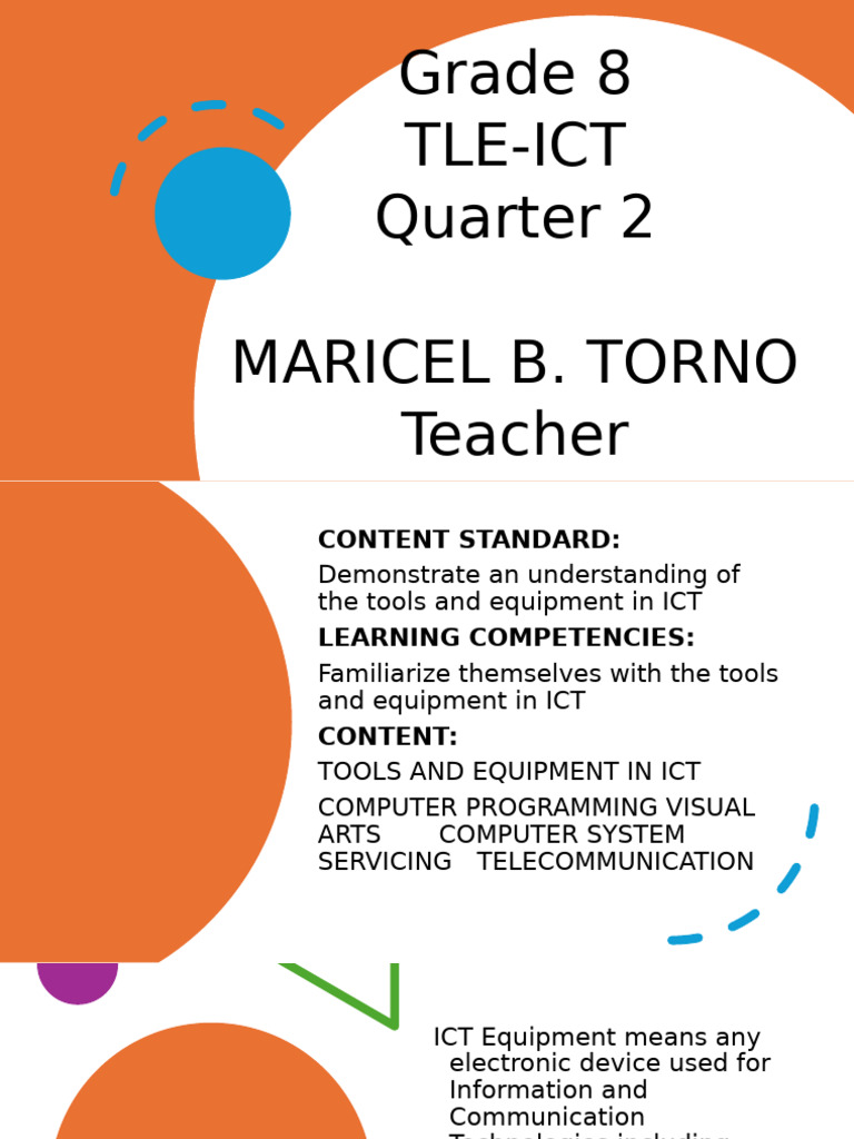 Tools and Equipment in Computer Programming | PDF | Computer ...