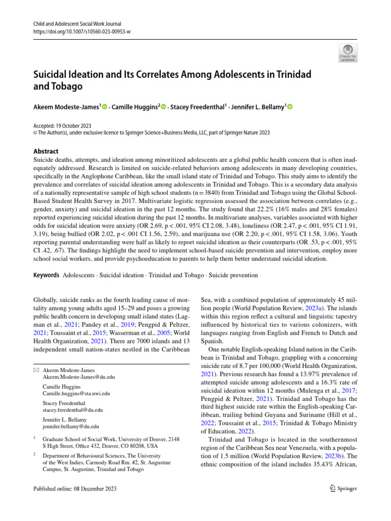 Suide_OR_Weight Factor | PDF | Adolescence