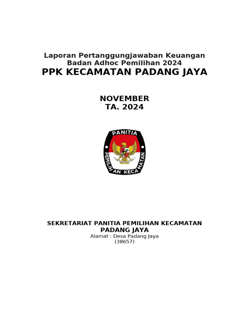 Cover LPJ PPK | PDF