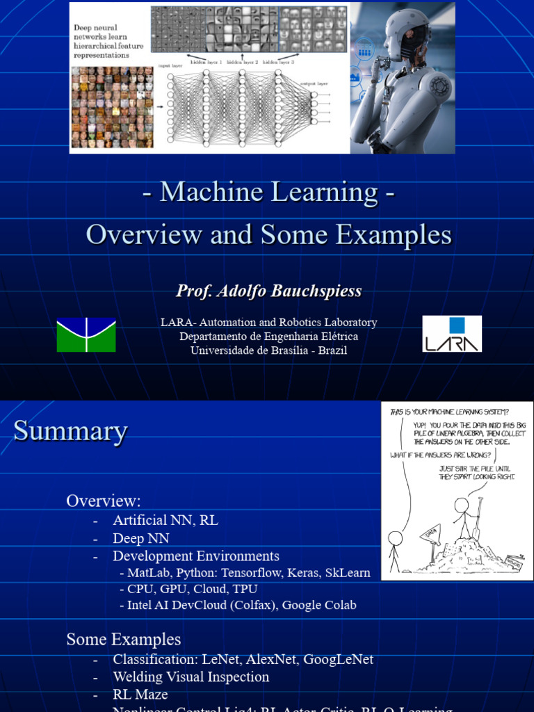 Machine Learning Course Overview UnB | PDF | Artificial Intelligence ...