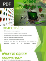 Benefits of Green Computing in Schools (Planning) | PDF | Efficient Energy Use | Sustainable Design