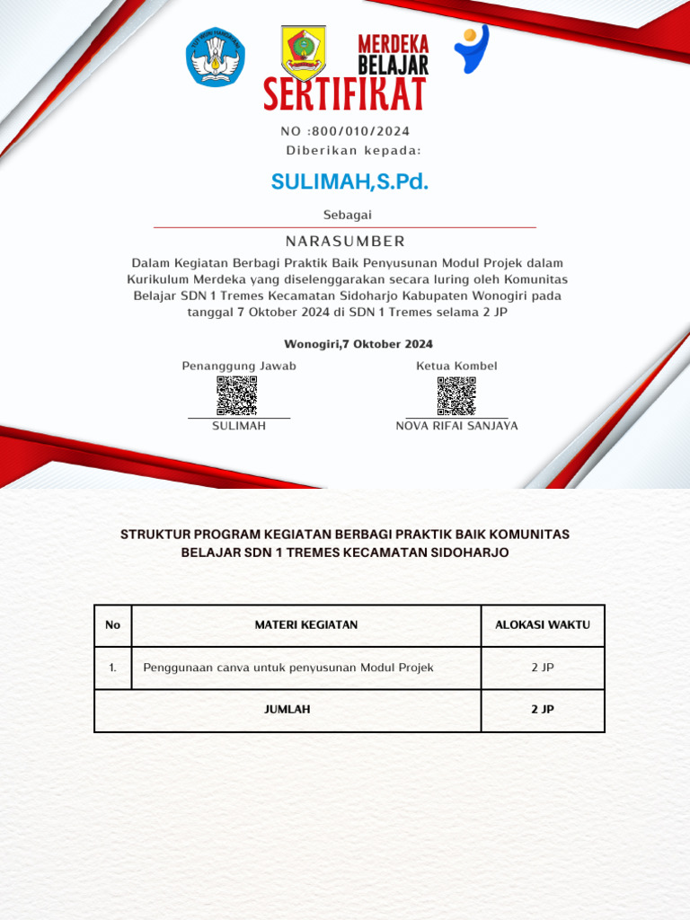 (Buat Banyak 1) (Buat Banyak 1) Modern Abstrak Sertifikat Penghargaan Partisipasi Seminar ...