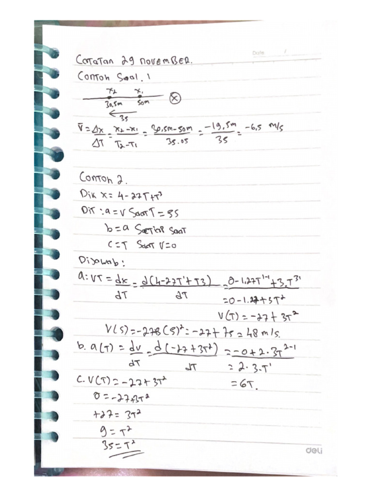 Ctt Fisika Tgl 29november | PDF