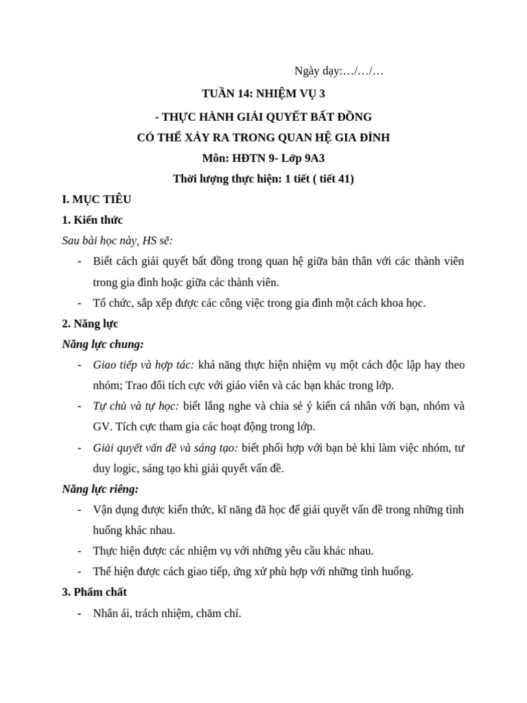 cd4 Tuan14g hdtn9 b1 CTST | PDF