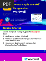 Guide Book (Tutorial) Media Pembelajaran Wordwall | PDF | Karier & Perkembangan