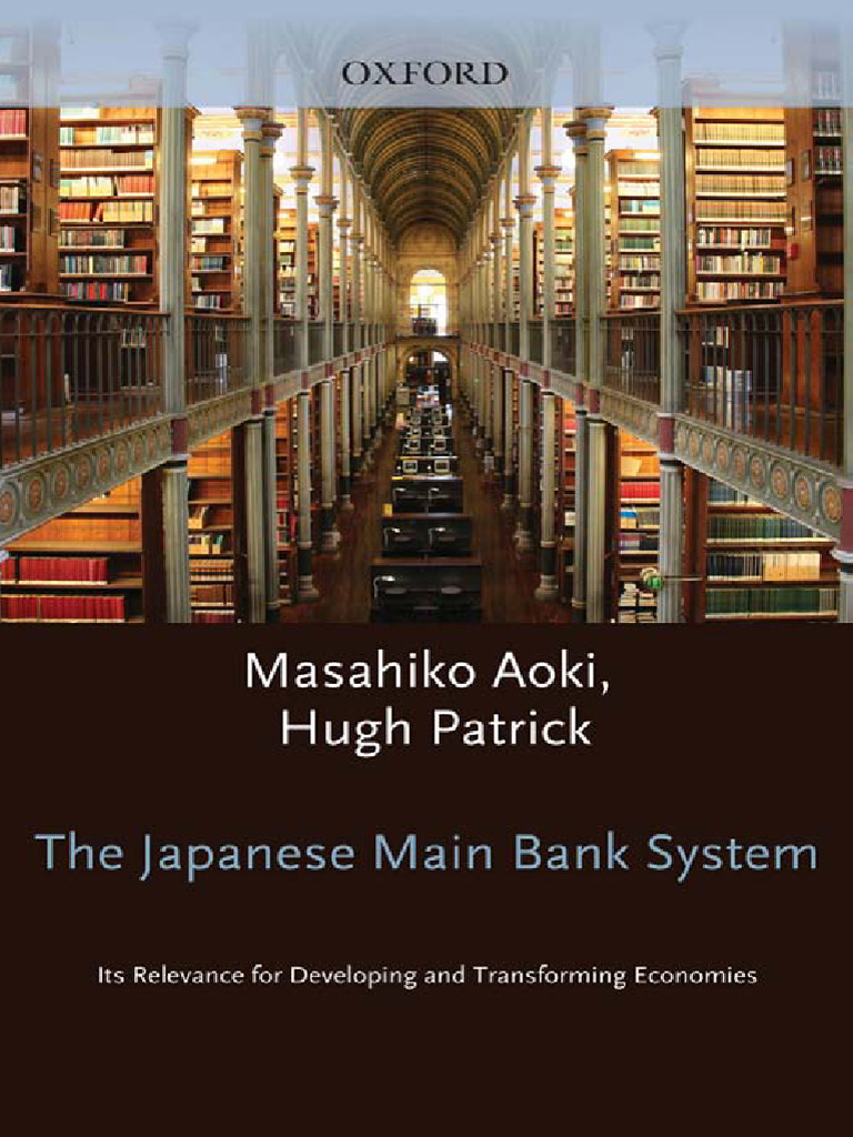 Japanese Main Bank System Overview | PDF | Cost Of Living | Banks