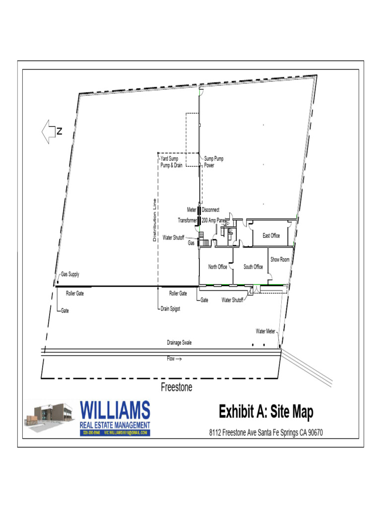 Site Map for Freestone Ave Location | PDF
