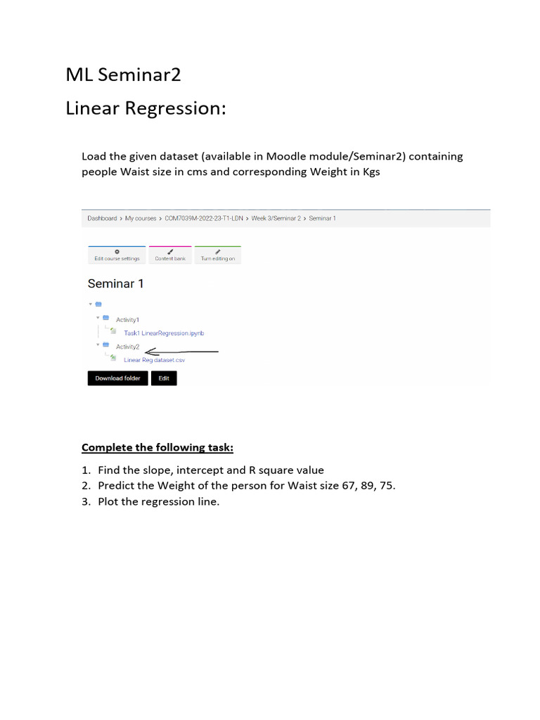 Activity2 Linear Regression | PDF