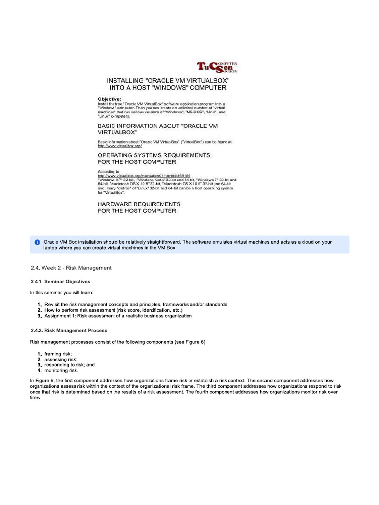 Week2 Seminar Materials | PDF