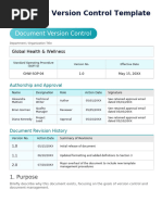 Document Master List Template | PDF