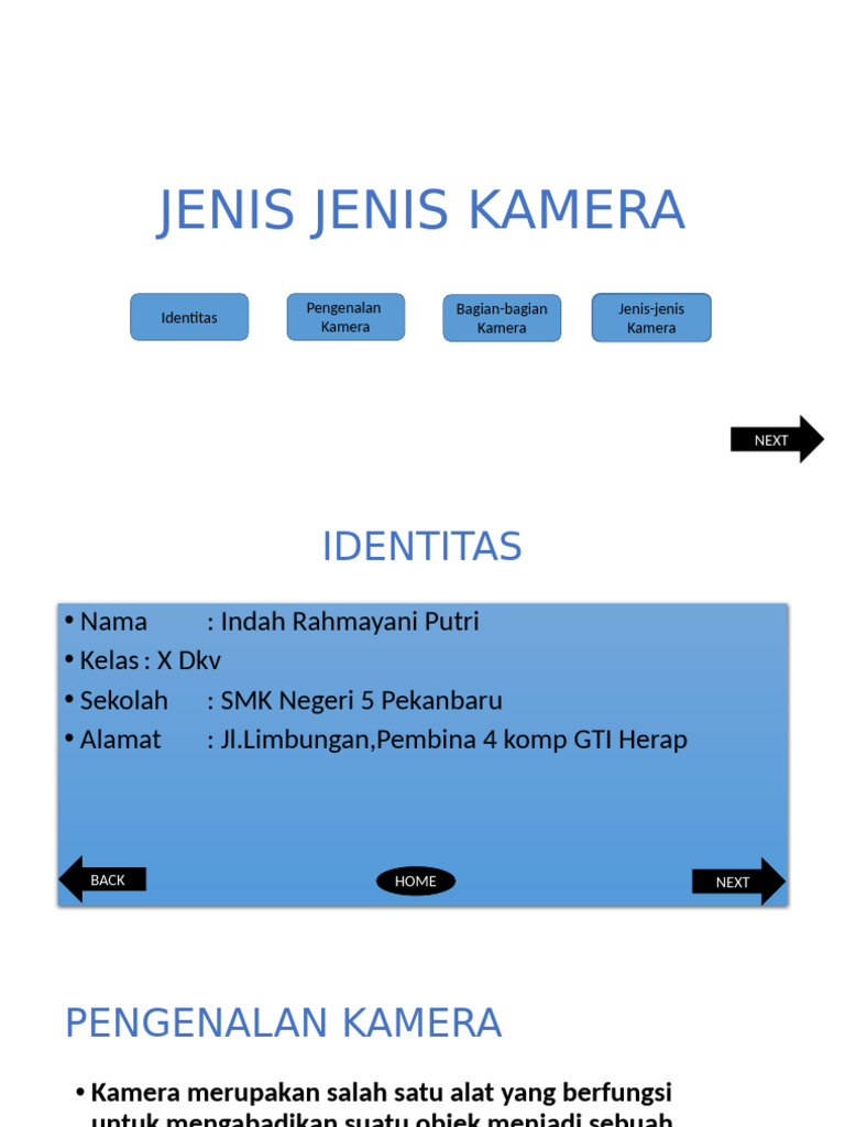 Jenis Jenis Kamera | PDF